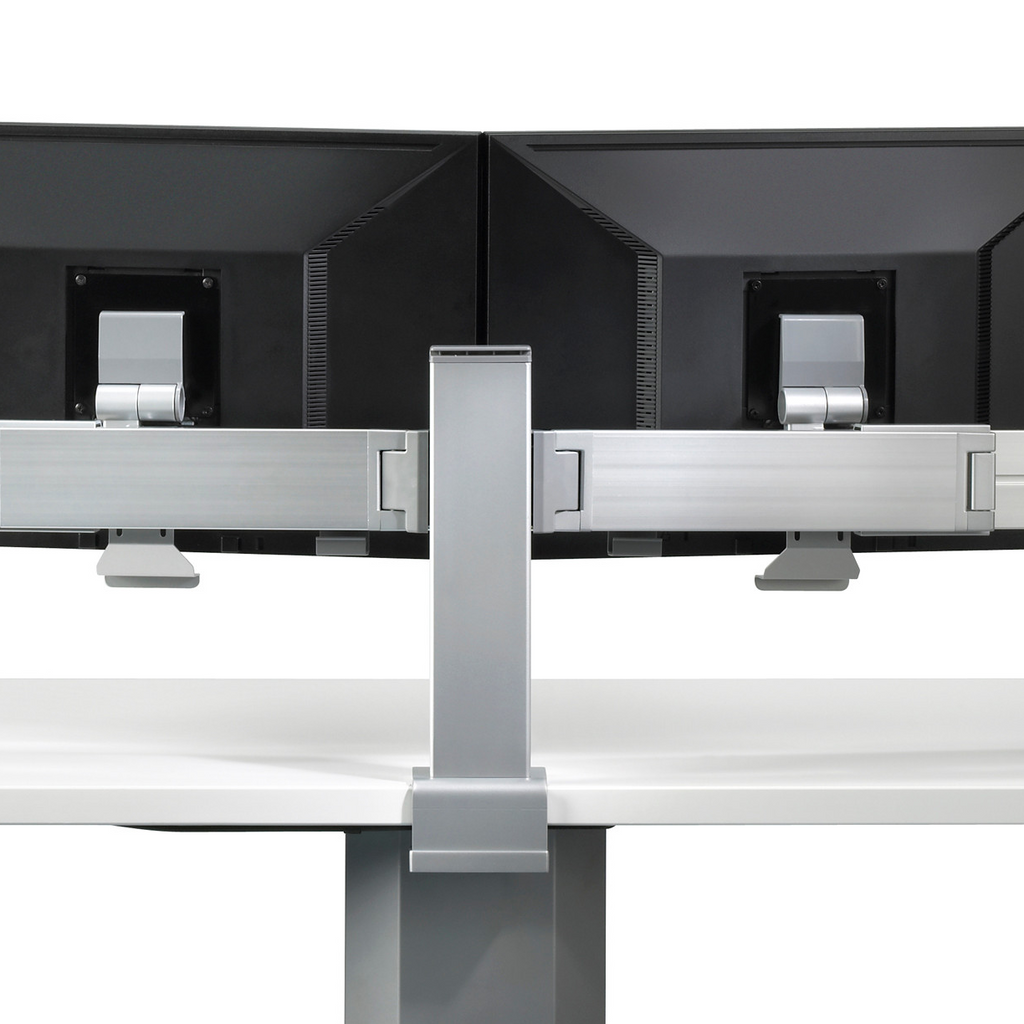Steelcase Eyesite Dual Monitor Stand Clamp Style - featuremarketing
